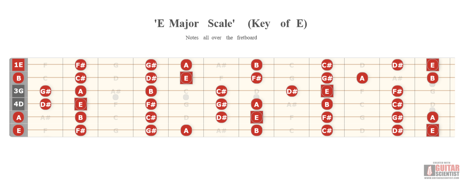Guitar Scientist: The Most Powerful Guitar Diagrams Editor Online